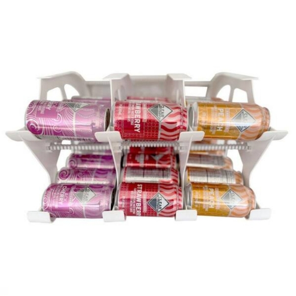 Fifo | Storage & Organization | White Countertop Mini Can Tracker Holds ...